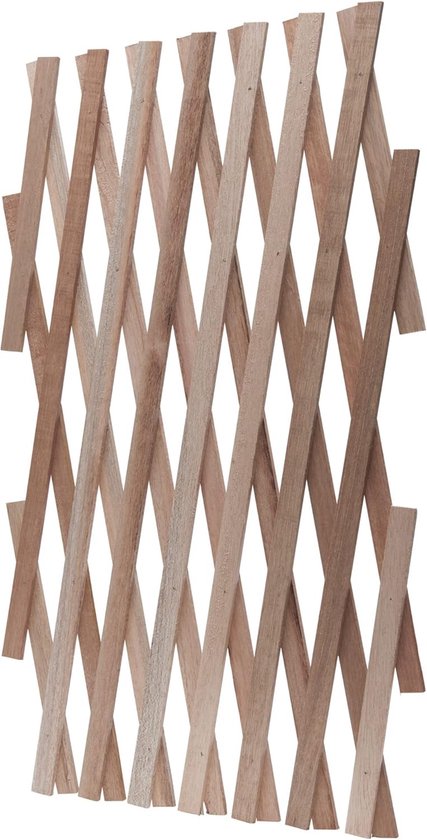 Verstelbaar Houten Klimrek voor Tuin en Terras, Natuurlijke Afwerking ...