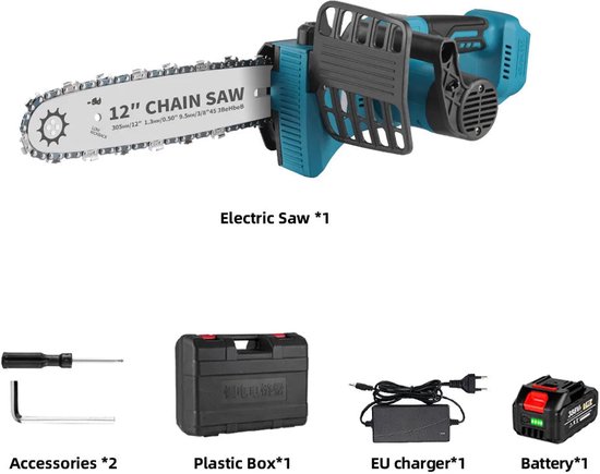 Kettingzaag - Snoeizaag - Takkenzaag - Handzaag - Mini - Draadloze ...