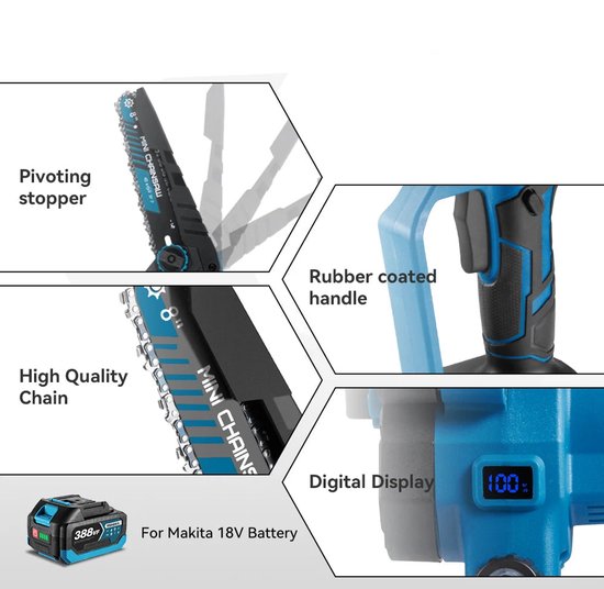 Kettingzaag - Snoeizaag - Takkenzaag - Handzaag - Draadloze ...