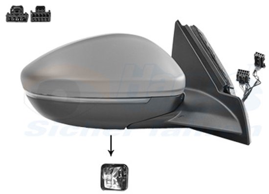 SPIEGELS VOOR OPEL CORSA F 2019- 98260175XT | bol