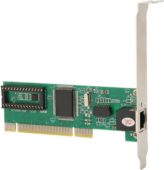 Netwerkkaart PCIe Ethernet Adapter 1 Poort 10 100 1000Mbps Gigabit Ethernet PCI E... | bol