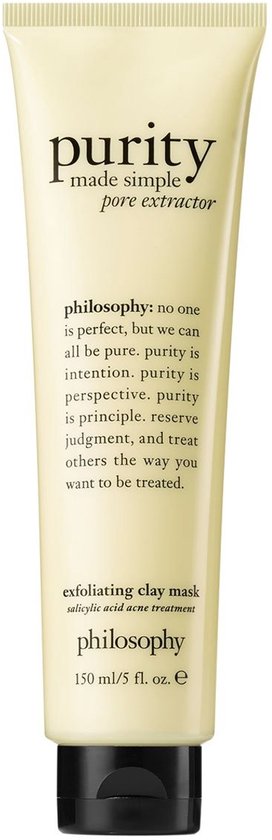 Philosophy Purity Made Simple Pore Extractor Exfoliating Clay Mask ...