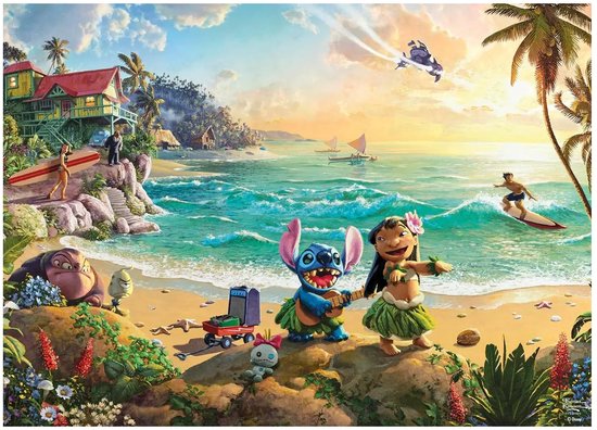 Disney Lilo and Stitch puzzel 1000 stukjes | bol