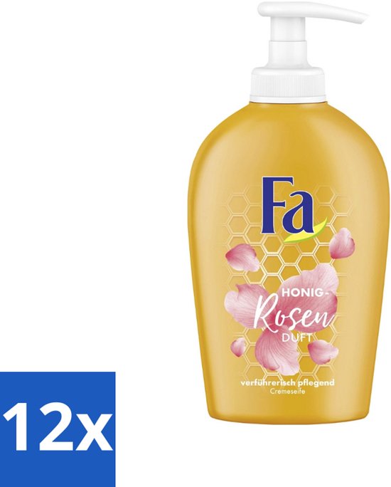 Fa - Handzeep - Honing & Rozen - Verzachtend & Verzorgend - 250 ml ...