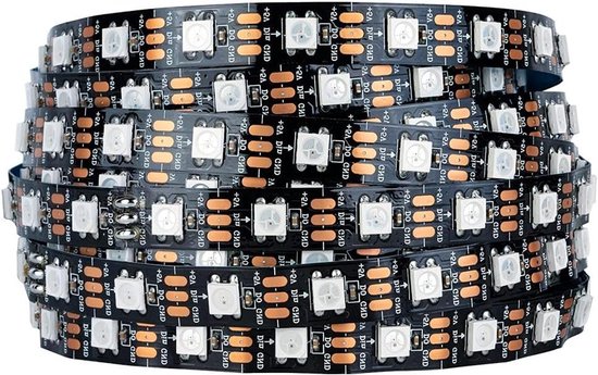 Led Strip WS2812B 5m 300 LEDs DC5V Individually Addressable SMD5050 RGB ...