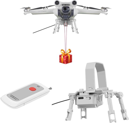 Drone Airdrop Systeem Universele voor DJI Mini 3 Pro/Mini 3 - Payload Release Thrower... | bol