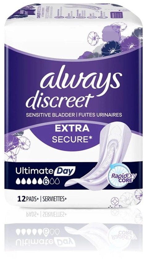 Always Discreet Ultimate Dag Verbanden 12 Stuks | bol