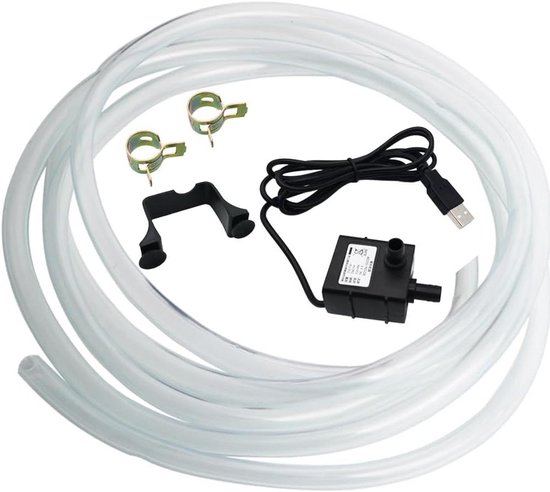 Mini-waterpomp USB-waterpomp DC 5 V super stil en borstelloos met 3 m ...