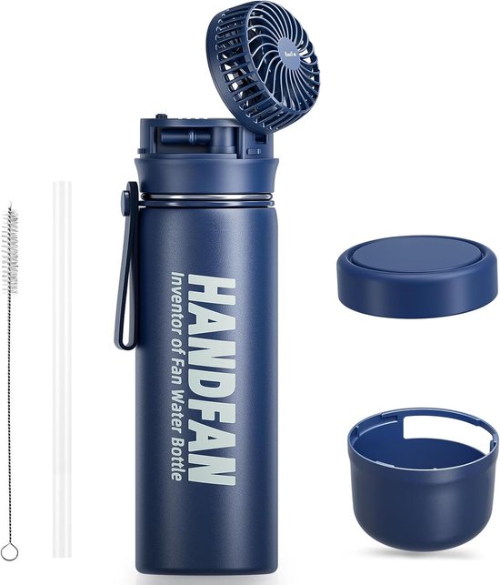 Bidon blauw - 710ml - veelzijdig en handig | bol