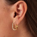 Karma hinged hoops symbool symbols 6 point open star Rosé A56RP | bol