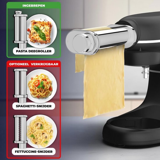 Machine à pâtes électrique avec 8 épaisseurs réglables - Idéale pour ...