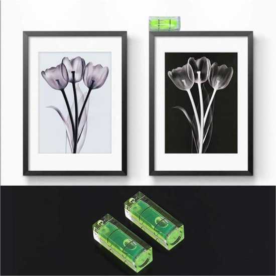 Mini Waterpas Set - 5 Stuks voor Camera en Camping, Compacte Waterpas ...