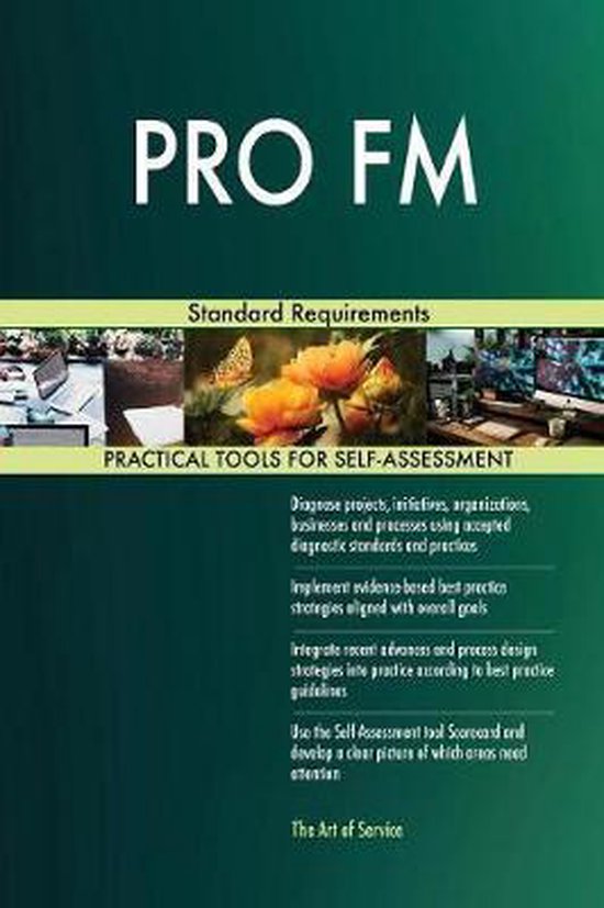 PRO FM Standard Requirements | 9780655425120 | Gerardus Blokdyk ...