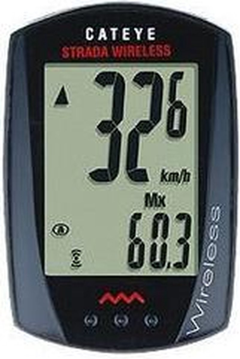 Cateye CC-RD300W Strada Wireless - Fietscomputer - Draadloos - Zwart ...