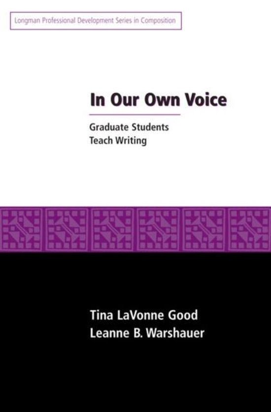 In Our Own Voice | 9780205598908 | Tina Lavonne Good | Boeken | bol.com