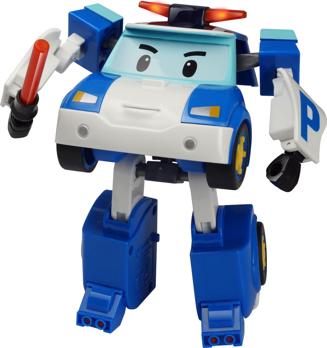 Robocar Poli Transforming robot met licht ( 5 inch) - Poli | bol.com