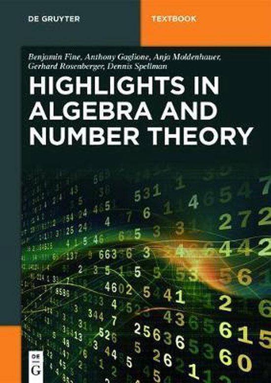 De Gruyter Textbook- Algebra and Number Theory | 9783110515848 | Benjamin Fine | Boeken | bol.com