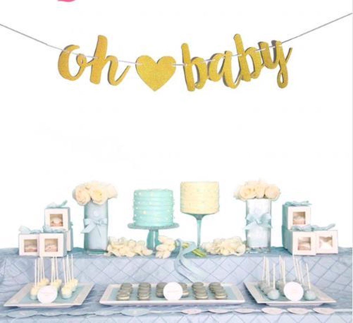 Slinger babykamer - slinger babyverjaardag - slinger voor baby ...