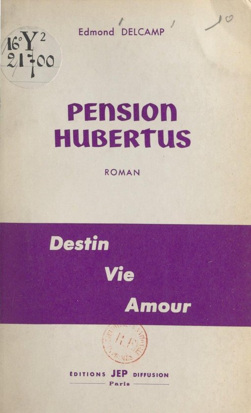 Pension Hubertus (ebook), Edmond Delcamp | 9782402187756 | Boeken | bol