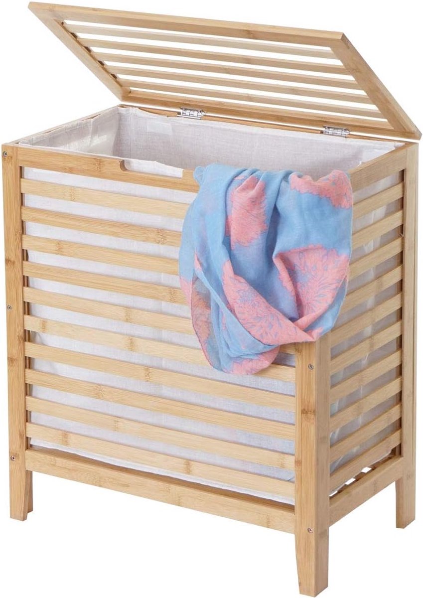 Wasmand HWC-B92, wasmand, wasmand, wasmand, bamboe 61 x 51 x 31 cm, 65 ...