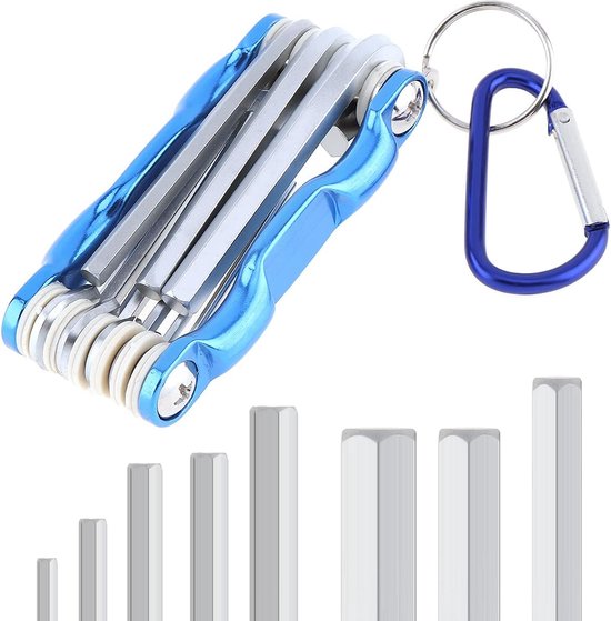 Opvouwbare inbussleutelset, opvouwbare inbussleutelset, opvouwbare ...