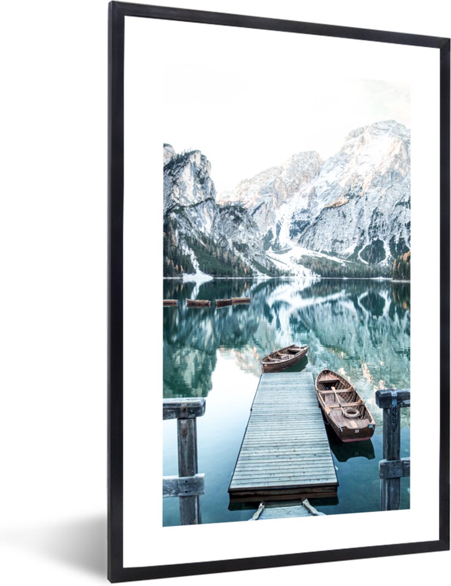 FrameYourWall® - Fotolijst met poster 40x60 - Winter - Landschap ...