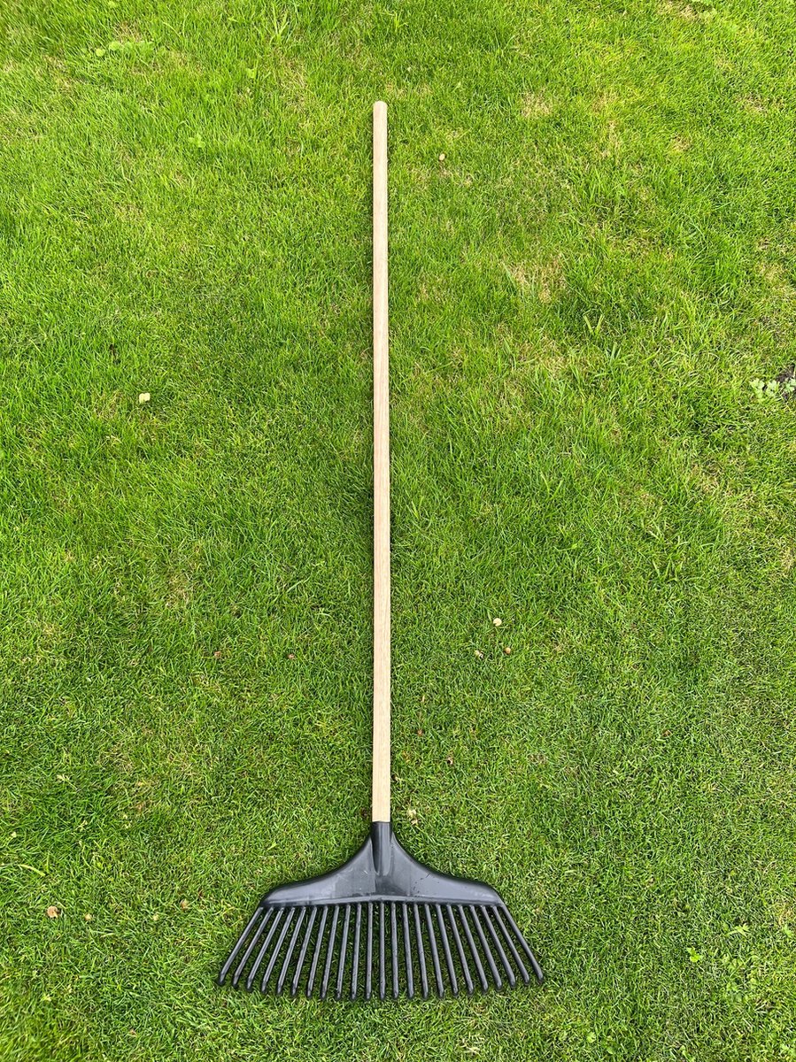 HomGar – Bladhark voor harken – Gazonhark – Grashark – Handhark - 23 ...