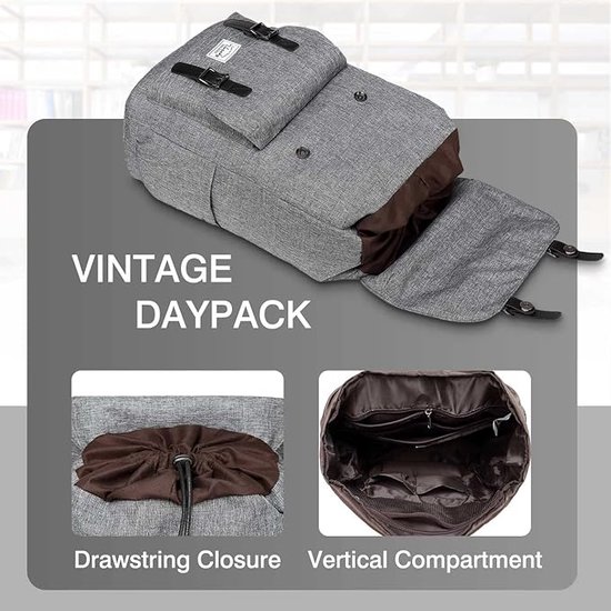 SHOP YOLO - Rugzak voor dames - waterdichte - rugzak met laptopvak voor ...