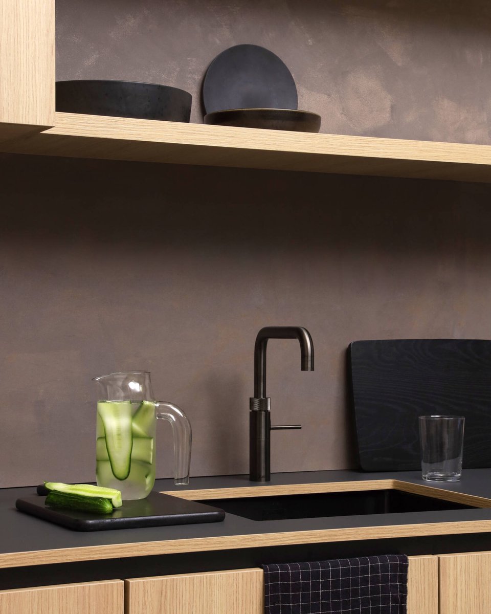 Quooker Fusion Square met PRO3 boiler en CUBE reservoir 5-in-1-kraan ...