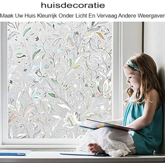 Gratyfied- Raamfolie Glas In Lood- Window Film Stained Glass- Raamfolie ...