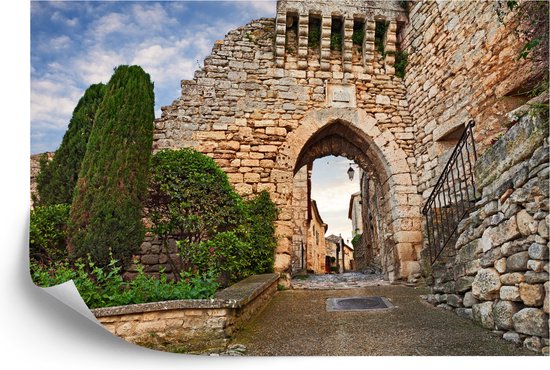 Fotobehang Overgang Steegje | bol