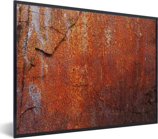 Fotolijst incl. Poster - Industrieel - Staal - Roest - 40x30 cm ...