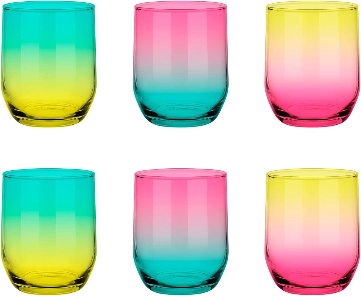 300 ml, Set de 6, verres à boire, Verres "long drinks", Verres à eau ...