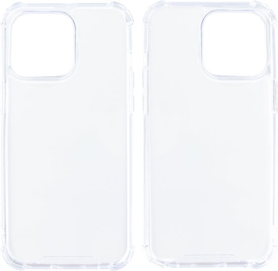 Voor iPhone 15 Pro Anti-Burst Doorzichtig Hoesje | bol.com