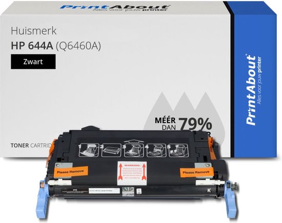 PrintAbout HP 644A (Q6460A) toner zwart | bol