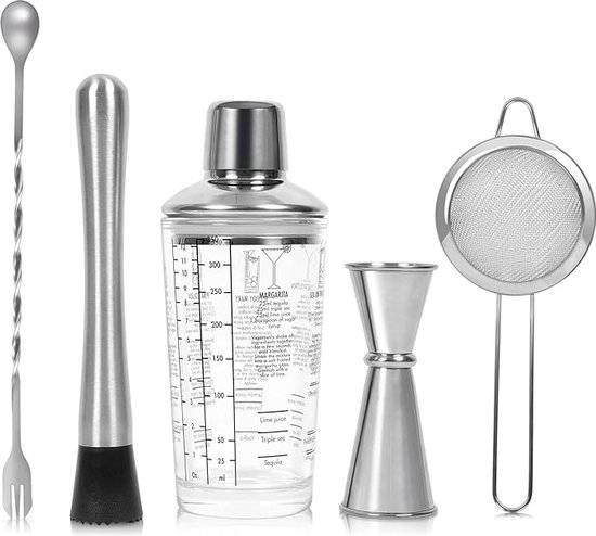 cocktailshaker set - Premium cocktailshakerset, | bol