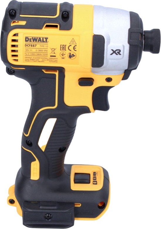 DeWalt DCF 887 N Accu Slagmoersleutel 18 V 205 Nm 1/4" Brushless + 1x ...