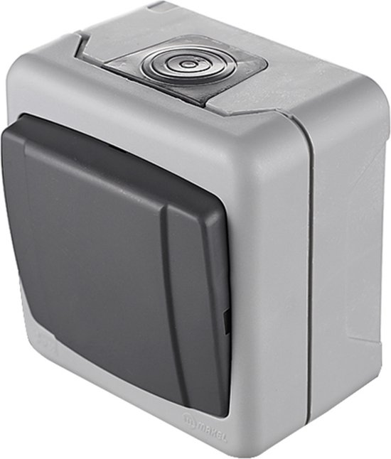 Wisselschakelaar voor Buiten – Schakelaar – Waterdicht IP55 - Opbouw ...