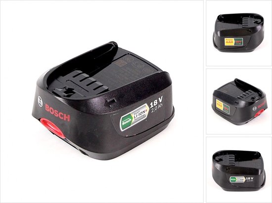 Bosch Lithium-Ion accu / batterij - 18 Volt - 2,0 Ah - Cordless family concept | bol