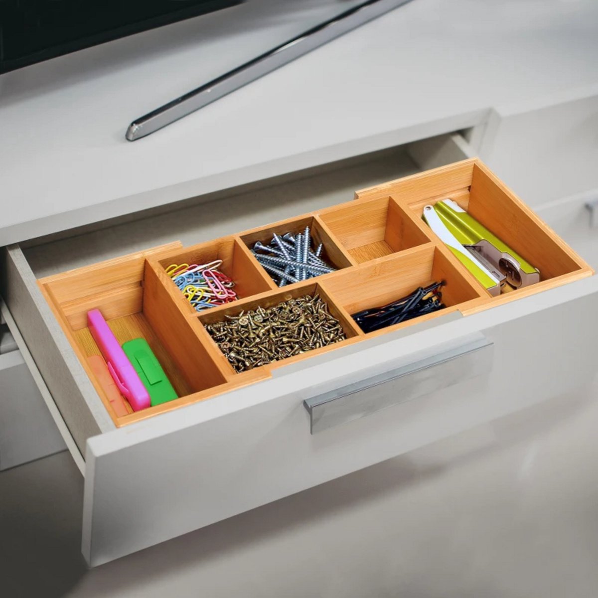Bureau organizer - Lade organizer - Uitschuifbaar - Pennenbak - Desk ...