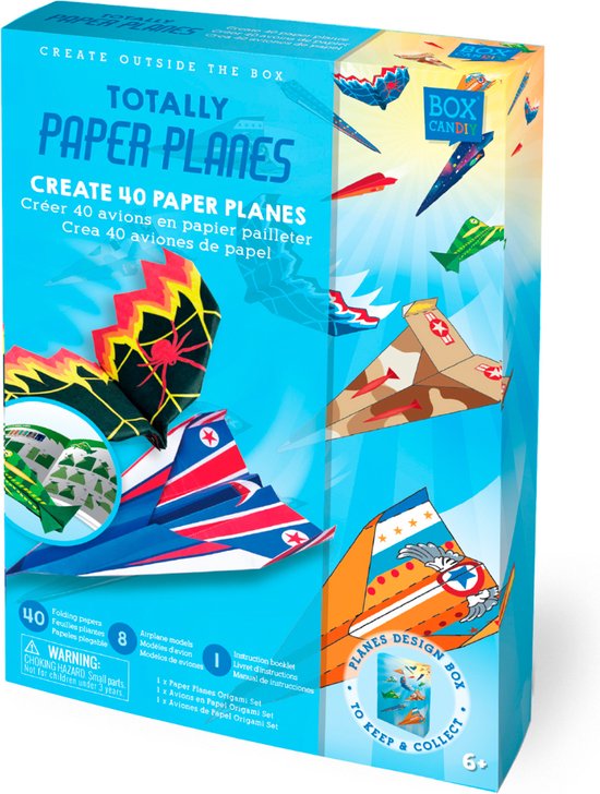 Box Candiy: Vliegtuigen vouw set | bol