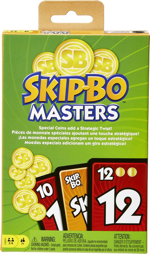 Skip-Bo Masters - Kaartspel | Games | bol