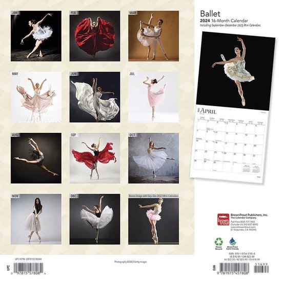 Ballet Kalender 2024 | bol