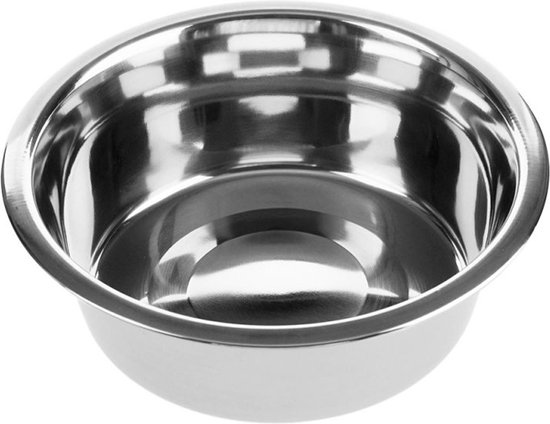 Rvs - Honden Voer & Waterbak - Metaal - 28cm | bol