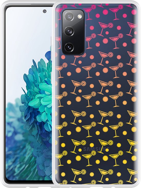 Cazy Hoesje geschikt voor Samsung Galaxy S20 FE - Cocktails | bol