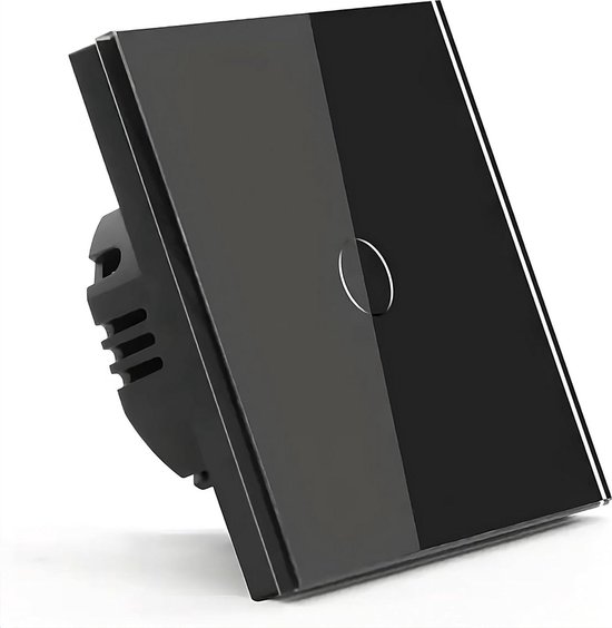 Glass Touch Socket Wall Light Switch - 110V-240V AC Tempered Crystal ...