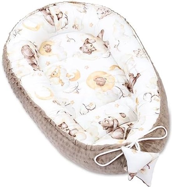 Warm nest baby 90x50 cm - knuffelnest pasgeboren nest winter/herfst ...