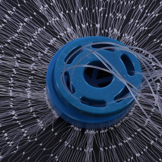 Visnet nylon monofilament hengelwerpnet handgooier visnet garnalen kooi ...