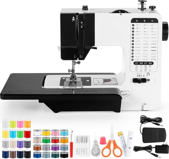 Lexium Kinder Naaimachine - Naaimachine voor Beginners & Kinderen - Kindernaaimachine | bol