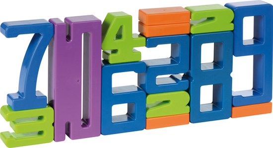 Number Building Blocks Set - 17 Stuks - Leerzaam Speelgoed | bol